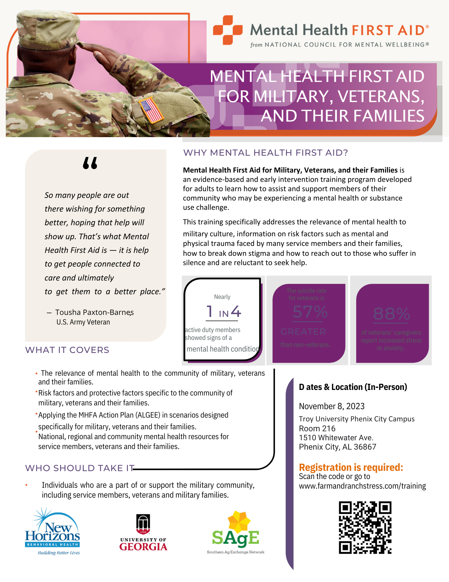 In the News - Community - NEW HORIZONS BEHAVIORAL HEALTH PROGRAM